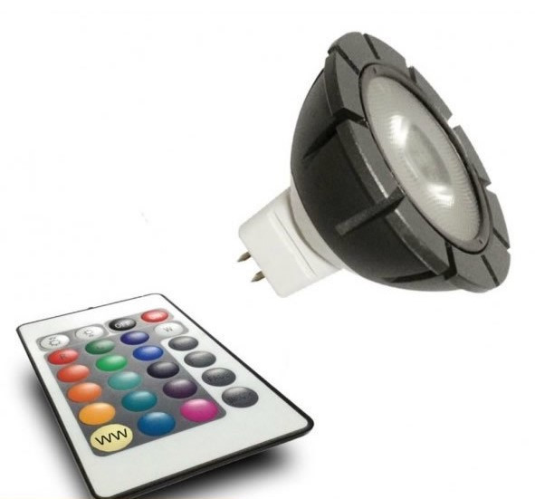 Techmar 16 Colour MR16 RGB LED + Remote